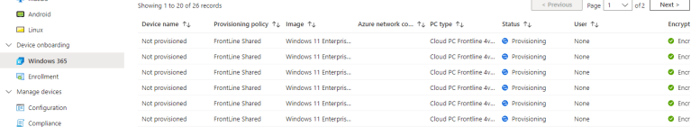 Getting started with Windows 365 Frontline Shared Mode – Everything ...